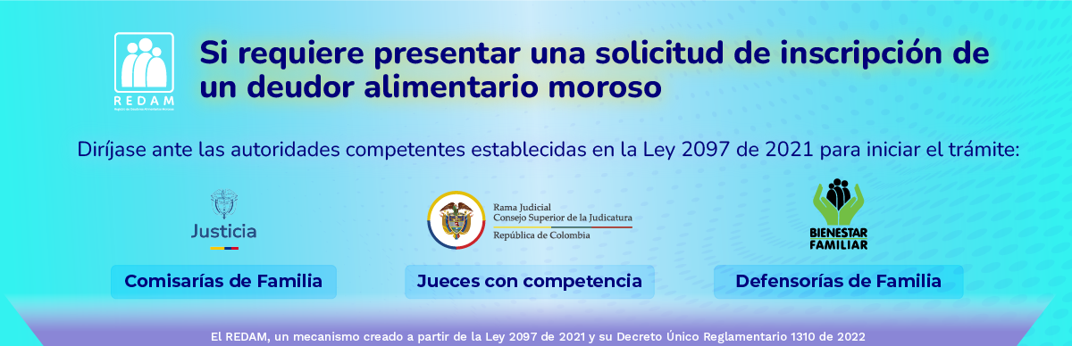 REDAM | Registro de Deudores Alimentarios Morosos